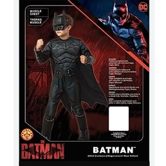 Rubie's | Costumes | Rubies Boys Dc Batman The Batman Costume Movie ...